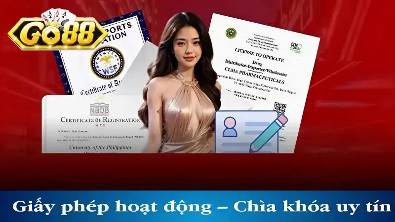 Giấy Phép Hoạt Động – Đảm Bảo Uy Tín Pháp Lý Cho Go88